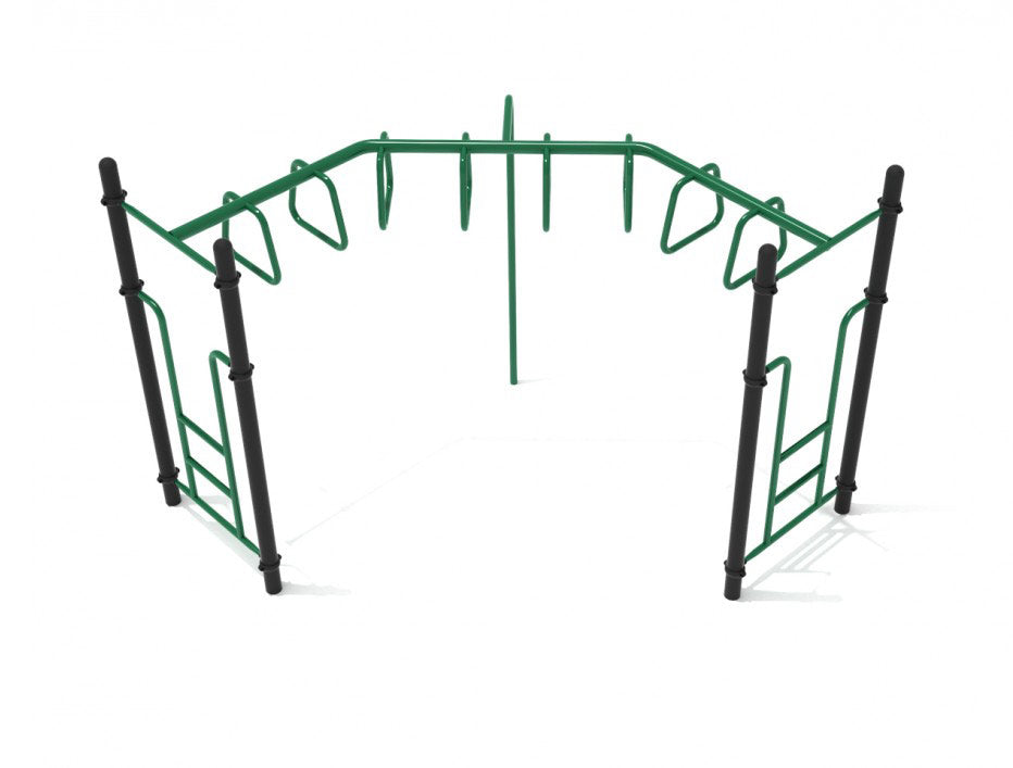 90 Degree Trapezoid Loop Ladder — Playground Emporium