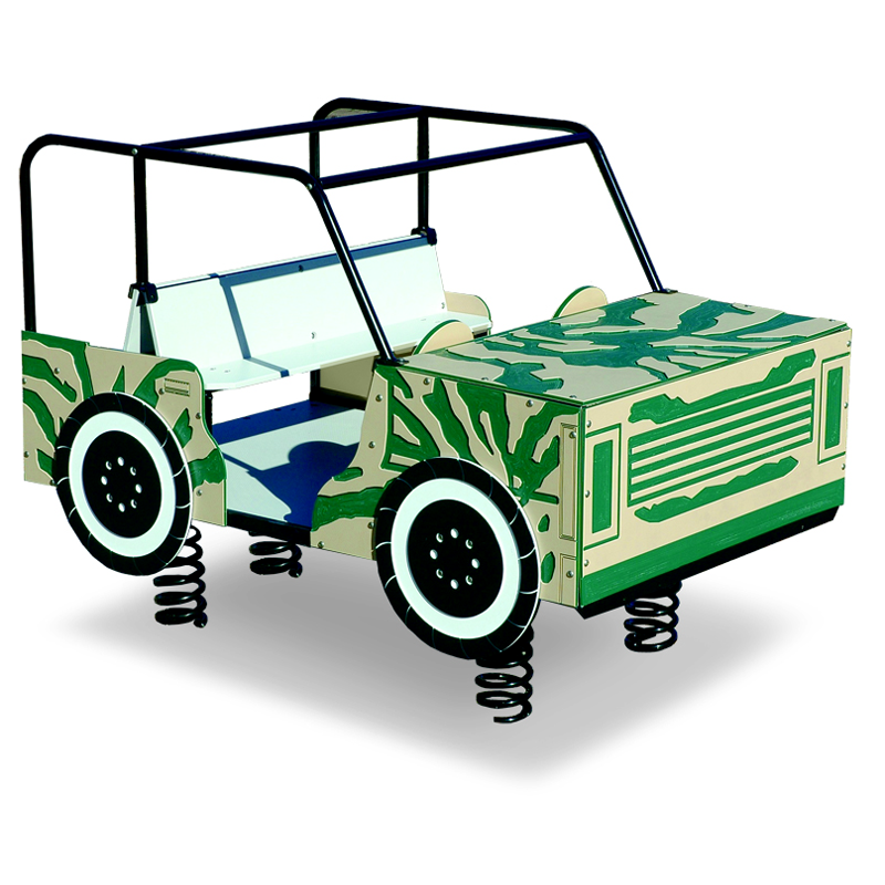 Childforms Safari Vehicle Spring Rider SPR-00022 — Playground Emporium